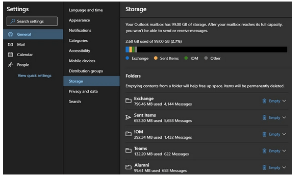 How do I "clean up" my folders in the new Outlook - Microsoft Q&A