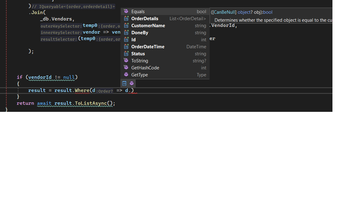 Linq Dynamically Add Where Conditions Microsoft Qanda