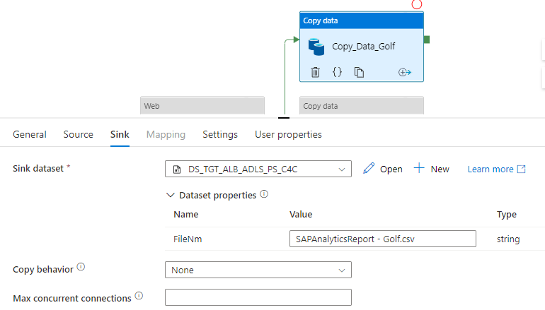 File name to be copied from Source Dataset to Sink Dataset - Microsoft Q&A