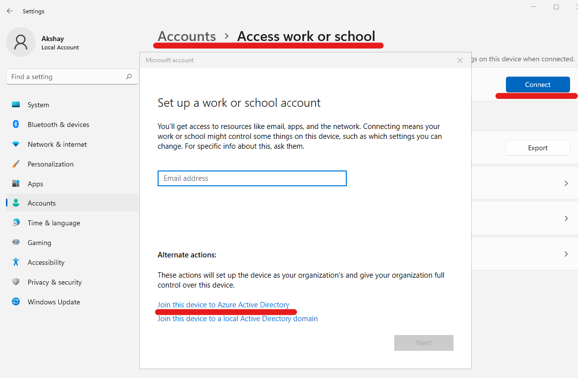 New windows installation - can I sign it with azure ad account ...