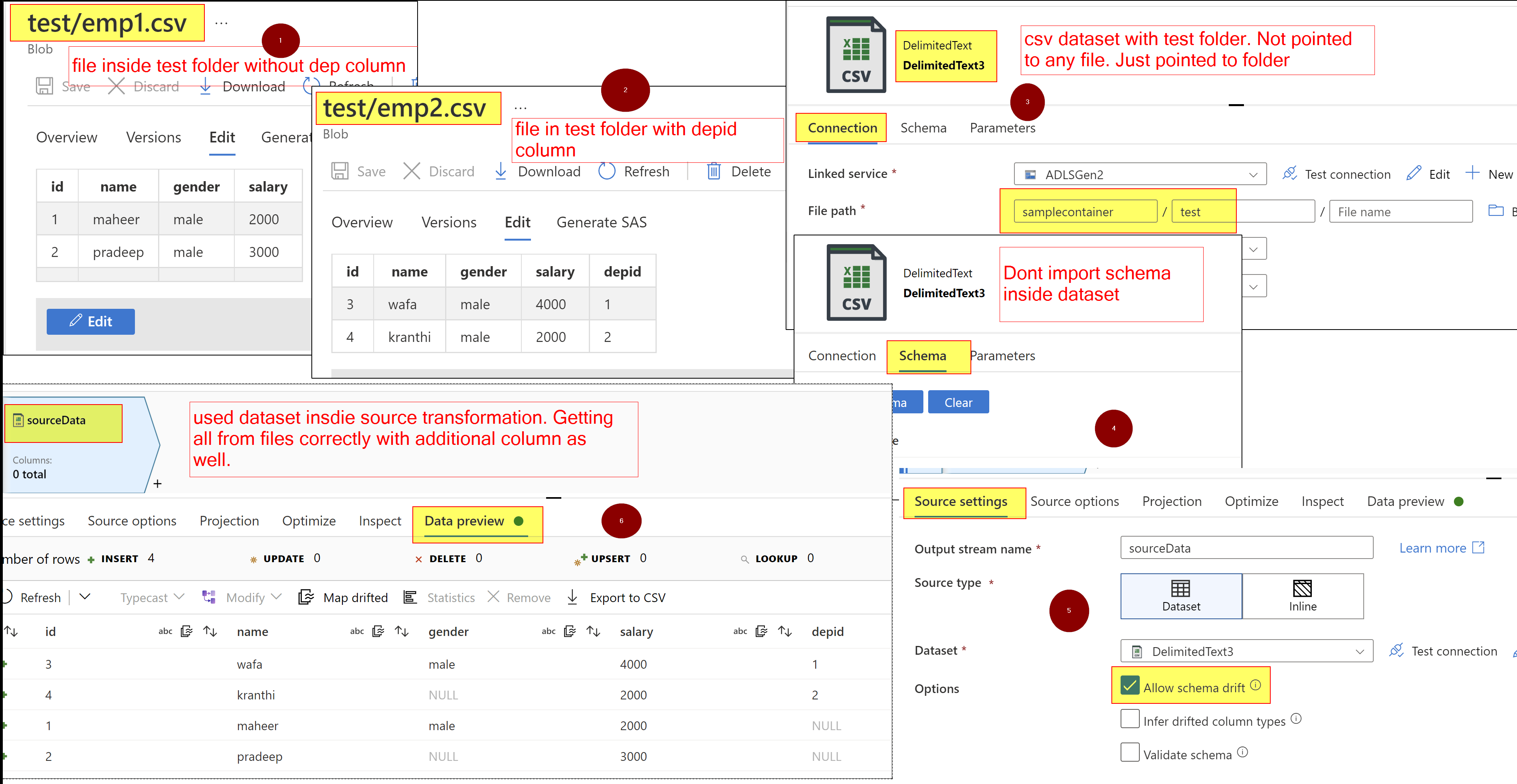 How Can I Get Column Count For Multiple Csv Files In Subfolders Within 1407