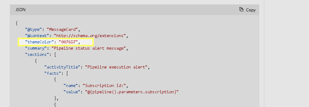 Teams notifications from Azure Data Factory - Microsoft Q&A