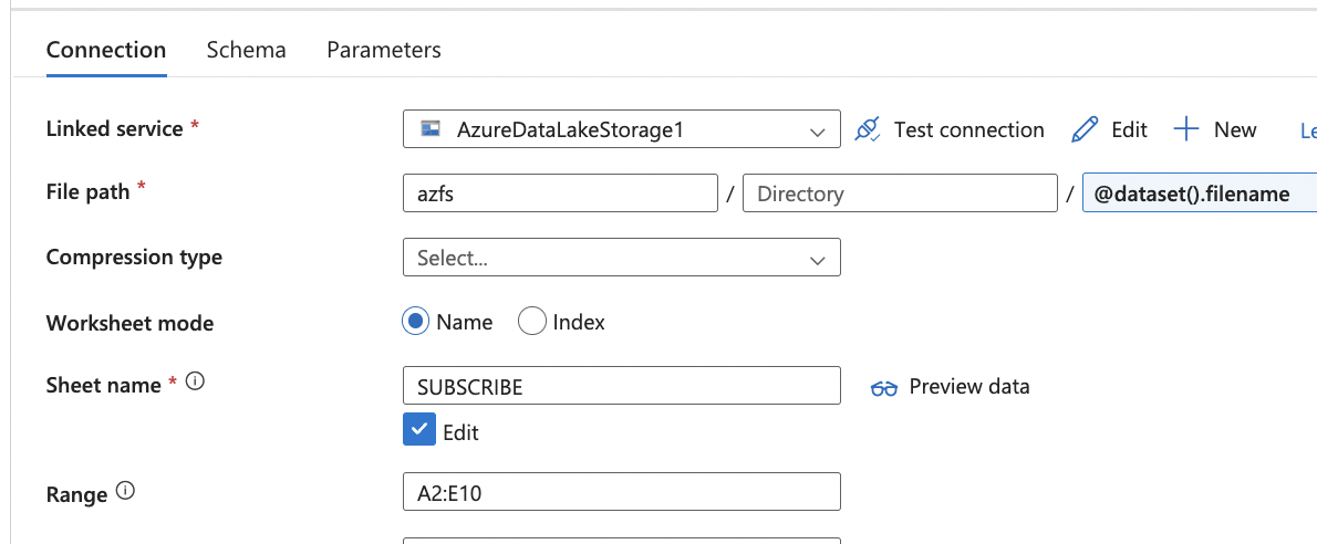 Data Factory. Adding Column Name when your files doesn't have column headings - Microsoft Q&A