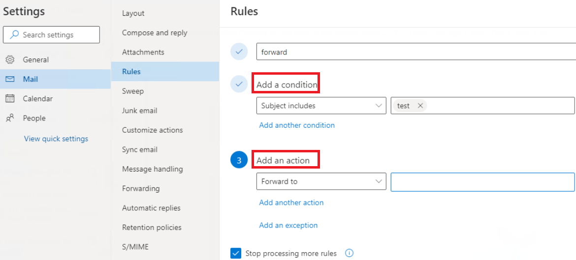 Outlook forwarding rules based on microsoft teams shifts - Microsoft Q&A