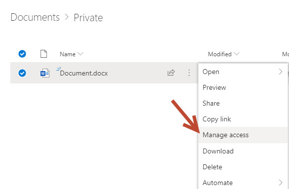 private channel document libraries - Microsoft Q&A