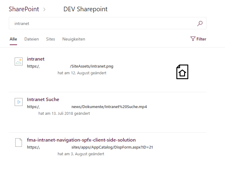 SharePoint Subscription Edition (On Premise) - Modern Search Promoted Results - Microsoft Q&A