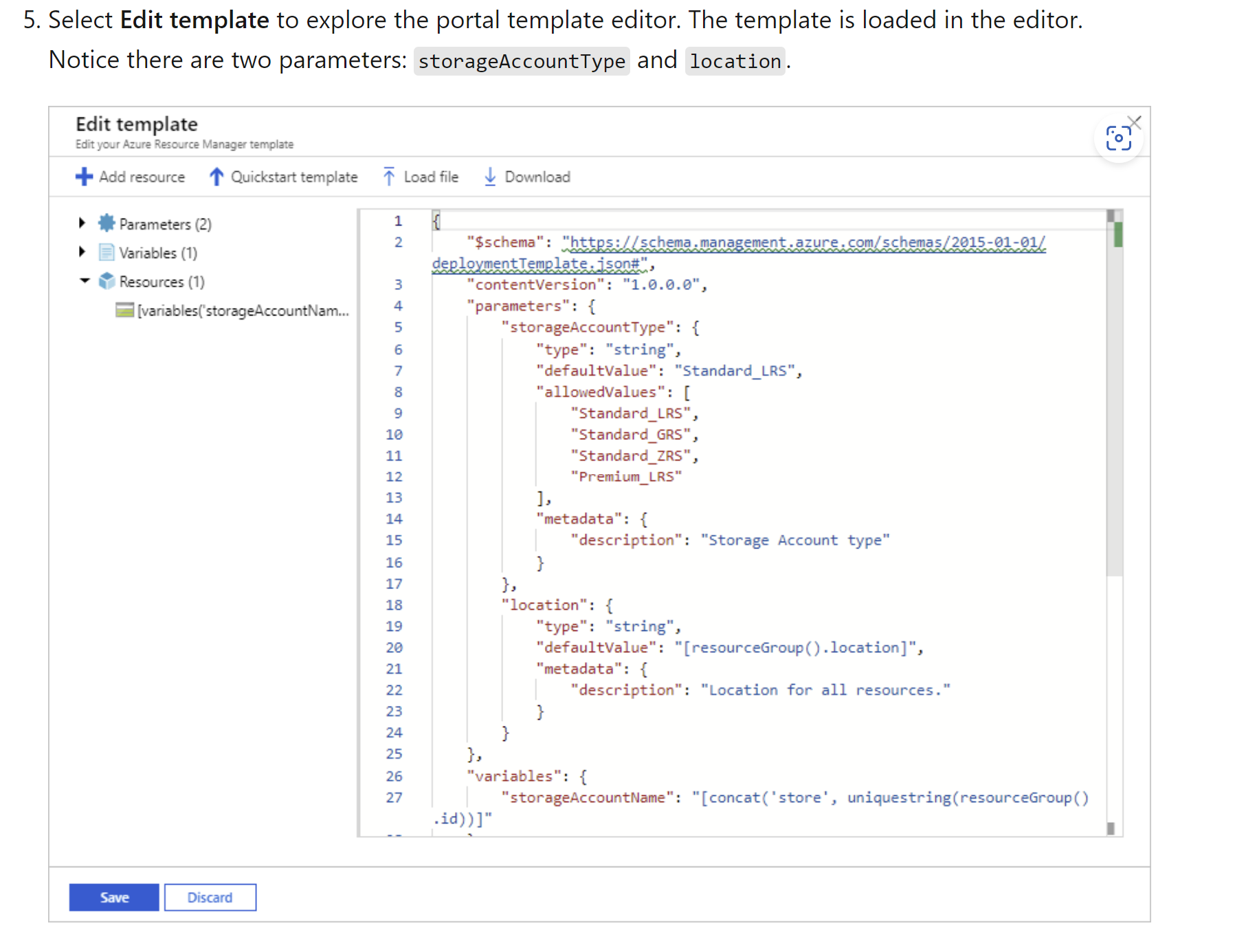 ARM Templates with tabs - Microsoft Q&A