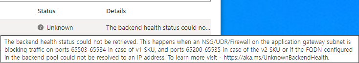 Container apps can't be used as application gateway's backend ...