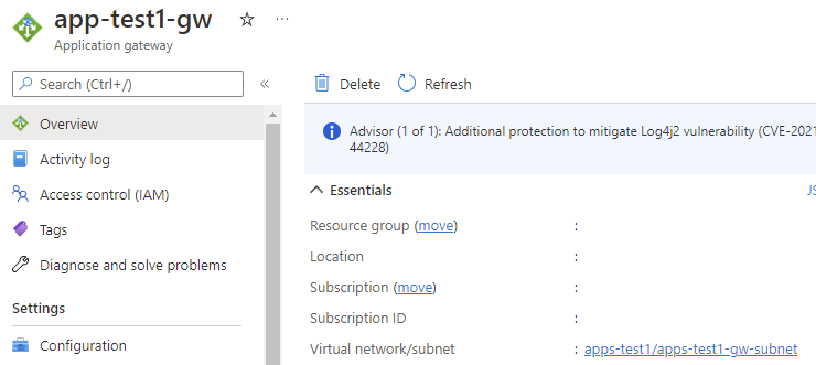 Container apps can't be used as application gateway's backend ...