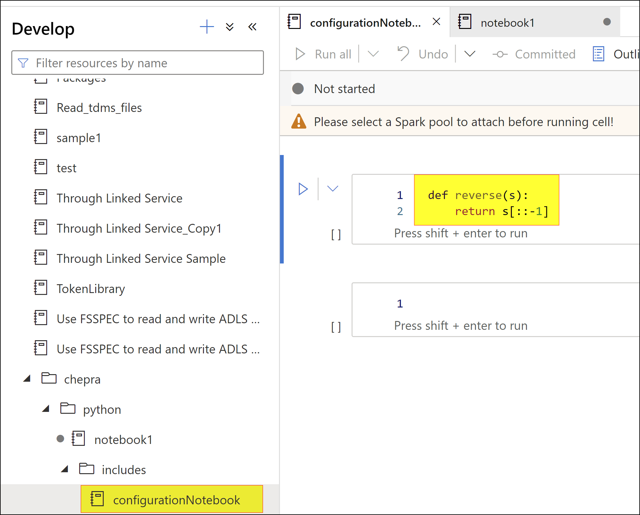 incorrect path to read notebook - Microsoft Q&A