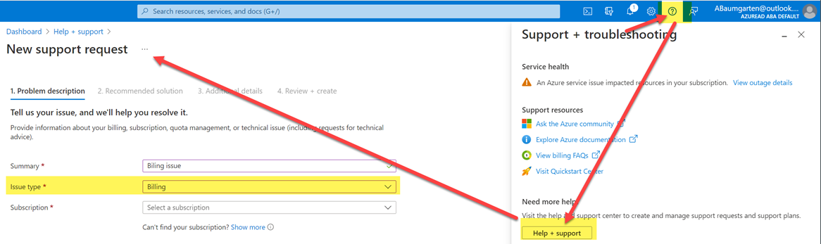 eceived a debt of 400 dollars - Microsoft Q&A
