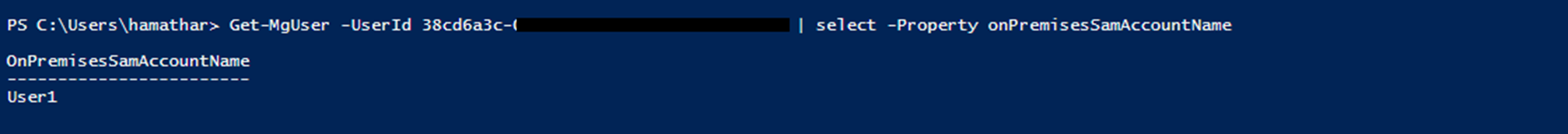 Azure AD rename MailNickname with sAMAccountName Powershell script is not working - Microsoft Q&A