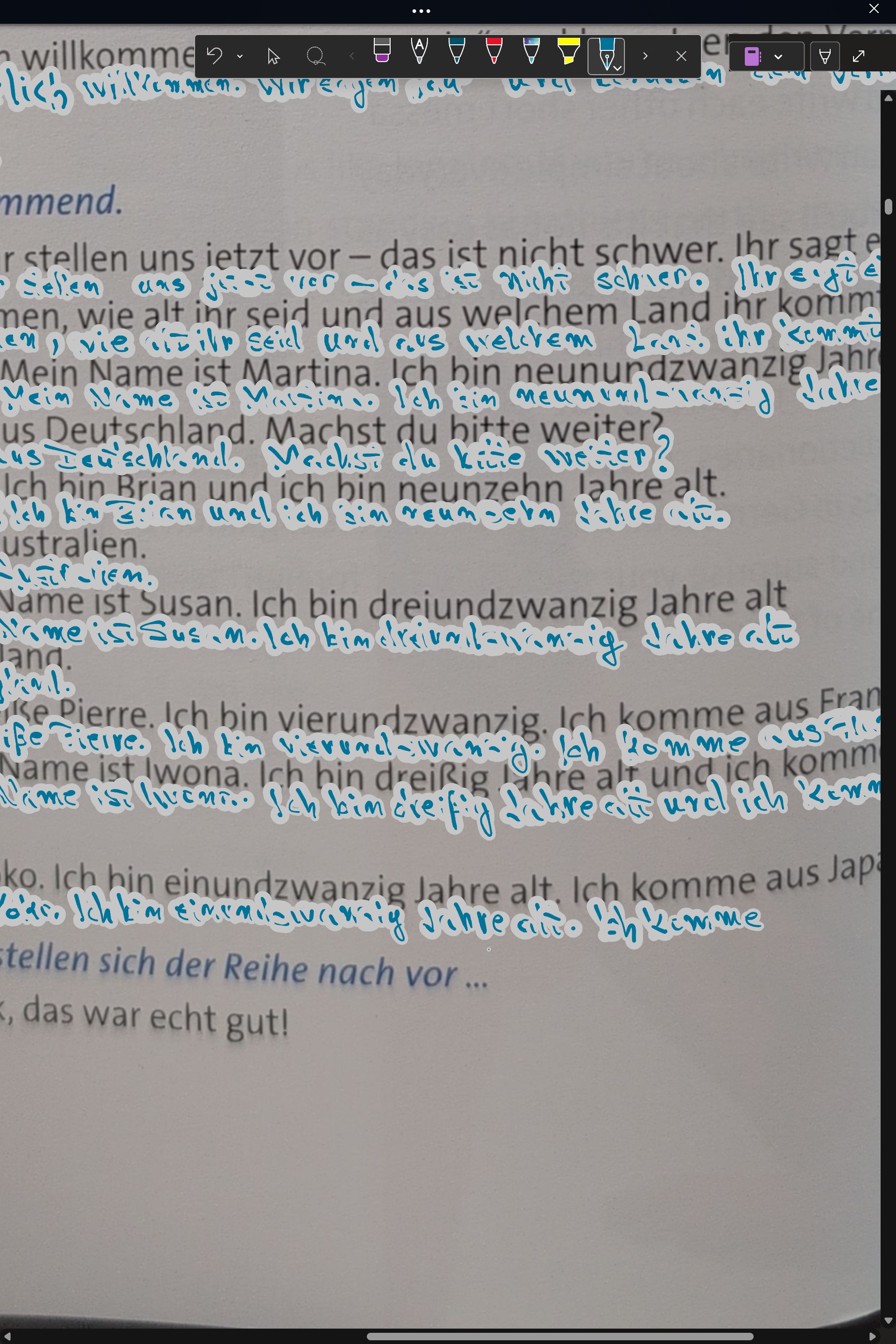 OneNote how to prevent selecting text while writing with the pen ...