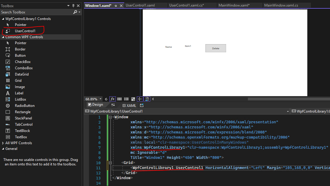 WPF user controls on multiple windows - Microsoft Q&A WPF user controls on multiple windows - Microsoft Q&A