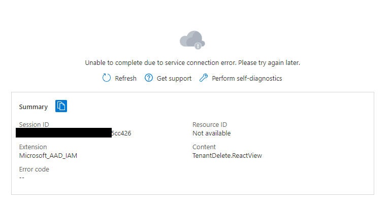 Unable To Delete Azure Active Directory Microsoft Qanda