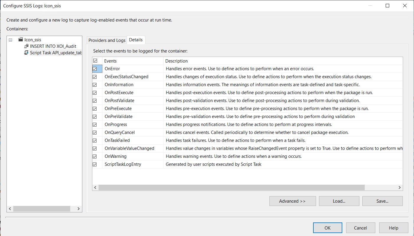 Sql Job Runs Ssis Package Successfully But Skips Over Script Task