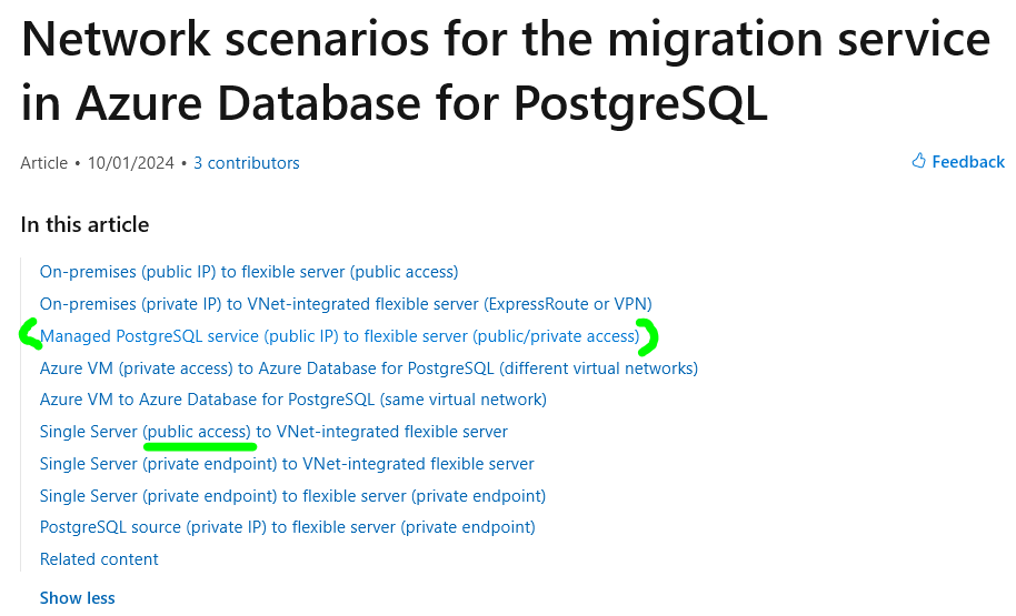 Azure DB Single Server Public IP migration options - Microsoft Q&A