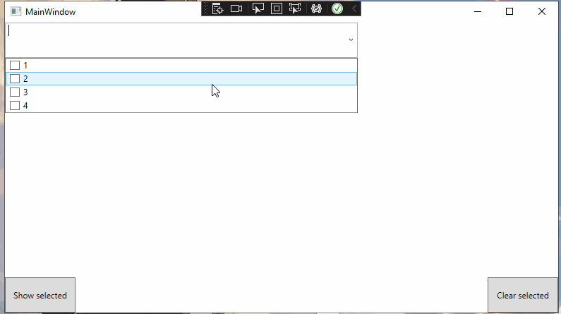 Issue With Multi Select Combo Box In Wpf Sometimes Value In Combo Text Box Shows As Systemdata 7530