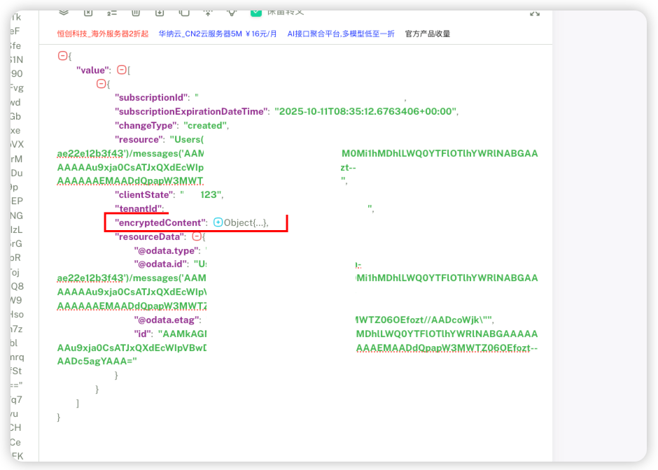 ValidationTokens are miss in callback request body. - Microsoft Q&A