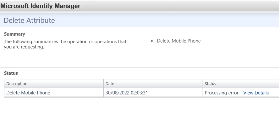 Data Type Mismatch Bw In Mim Sync While Adding In Export Flows Of