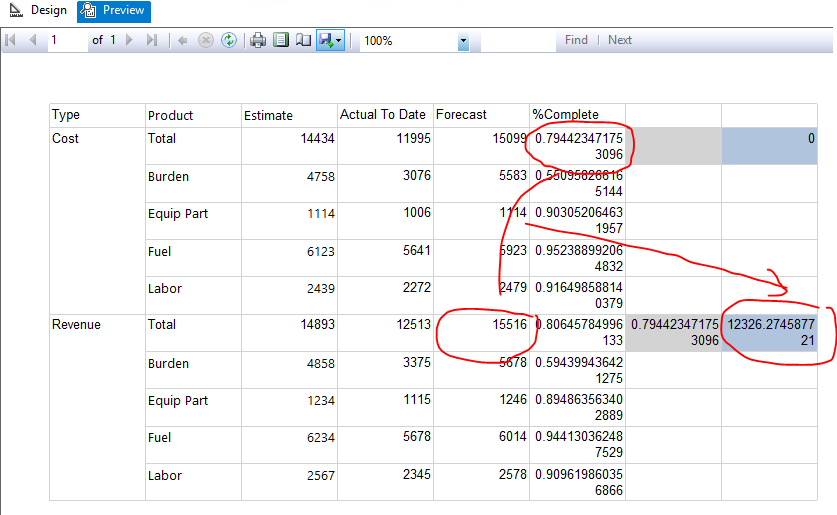 How to use value from one group total in another group total in SSRS? - Microsoft Q&A