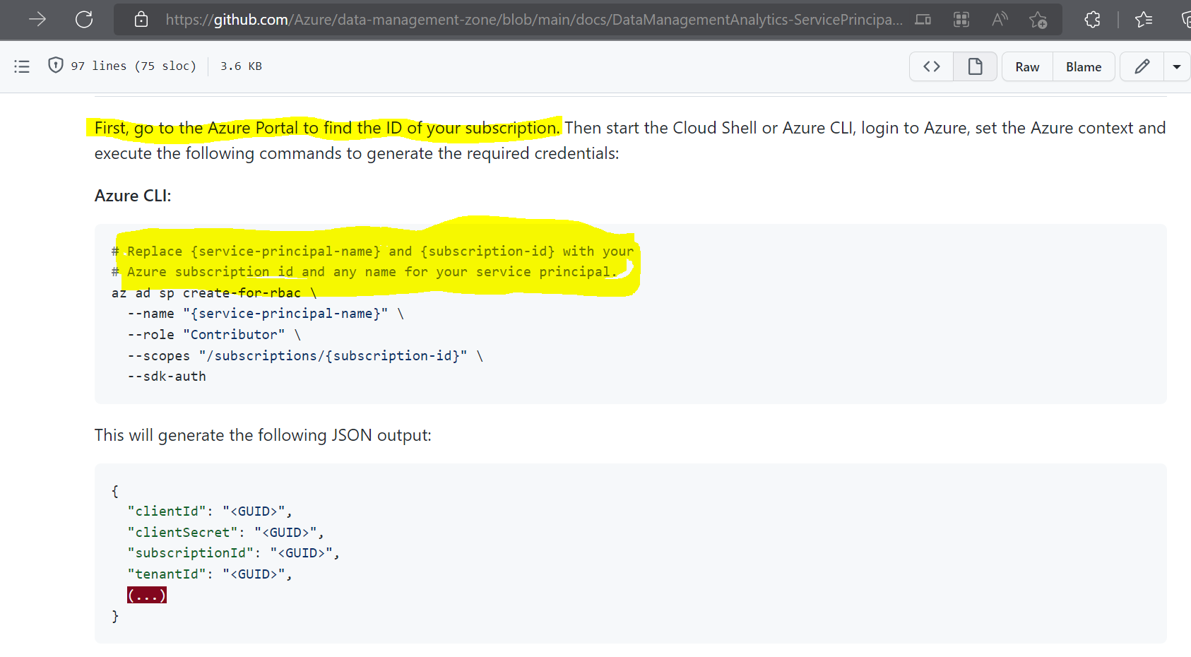 I deployed data management zone and landing zone in azure by using custom template. After ...
