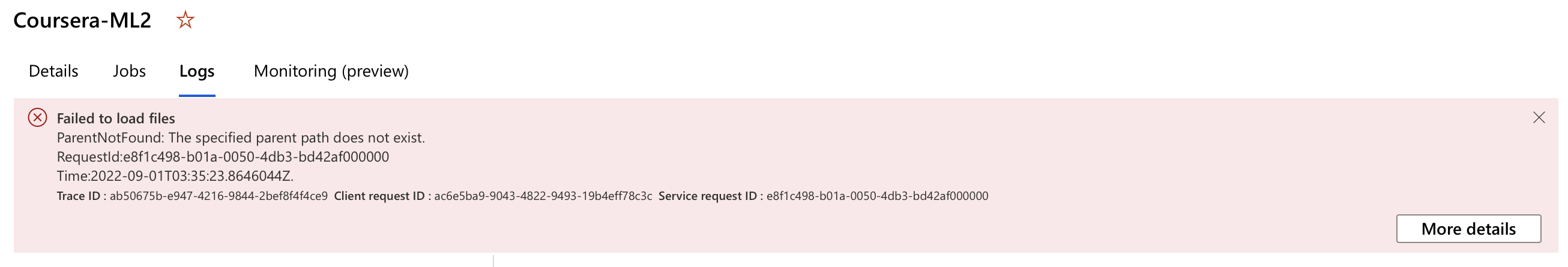 Cannot Create New Compute Instance Microsoft Qanda