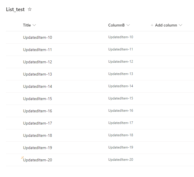 Copy column A to column B from the same SPO list using SPO PowerShell - Microsoft Q&A