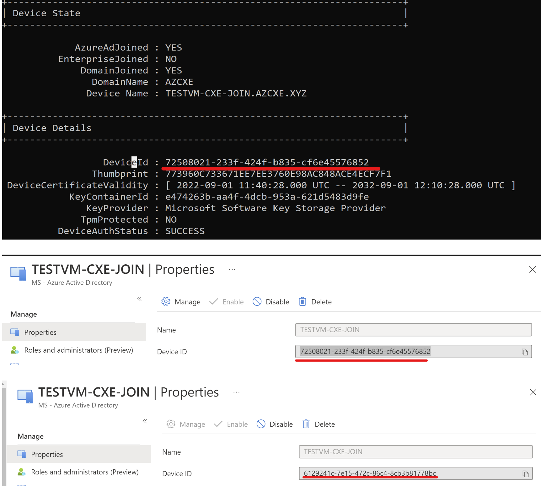 Diffrent Device Id and OwnerShip in Azure Active Directory - Microsoft Q&A