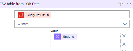Step to transform column data in CSV using logic app - Microsoft Q&A