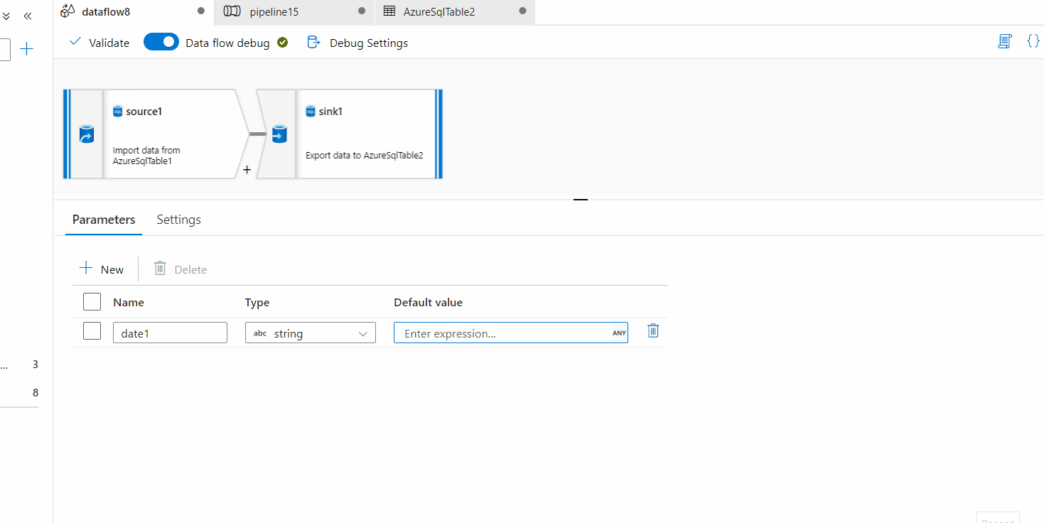 Parameter In Data Flow Sql Query Microsoft Qanda