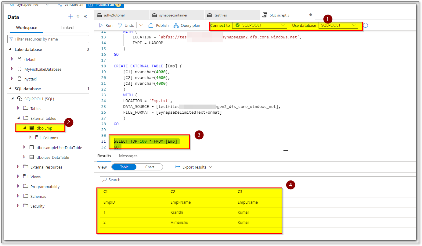Error While Creating External Table In Data Lake Synapse Microsoft Qanda 7786
