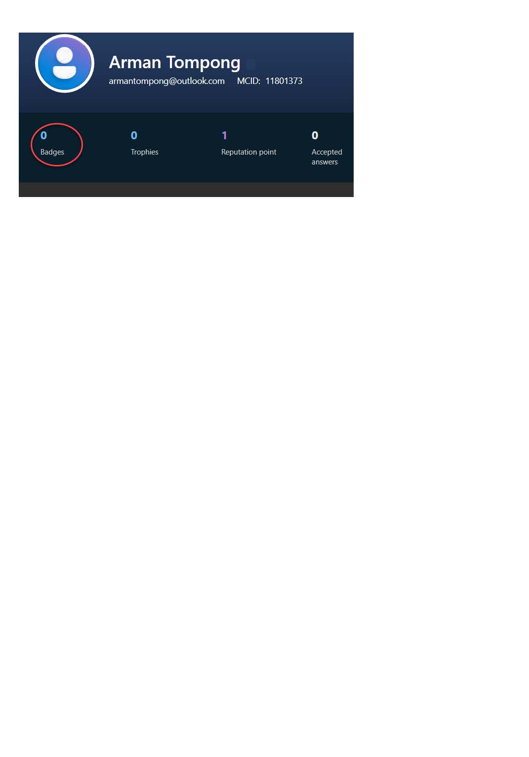 Badge Count missing - Microsoft Q&A Badge Count missing - Microsoft Q&A