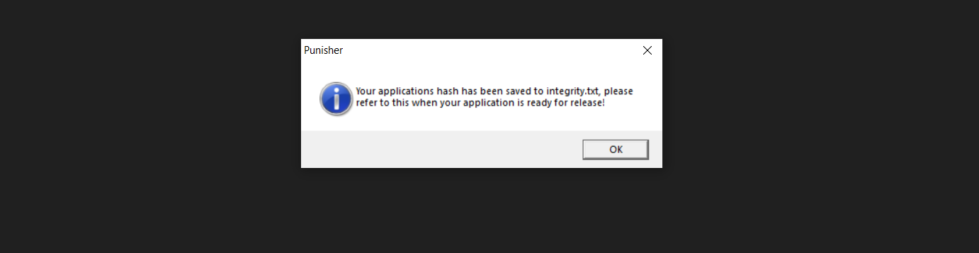 Please help me: Punisher pop up error - Microsoft Q&A