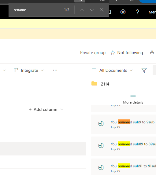 Other than audit logs, is there a way to find out which folders or ...