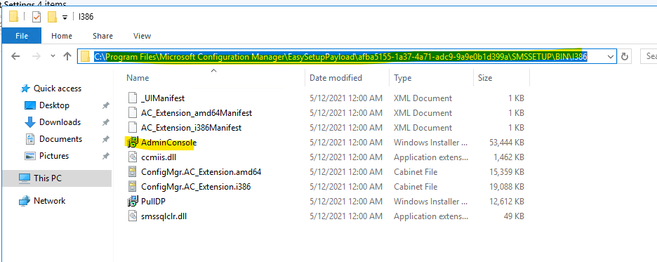 SCCM Install ConsoleSetup.exe after SCCM upgraded to 2207 - Microsoft Q&A