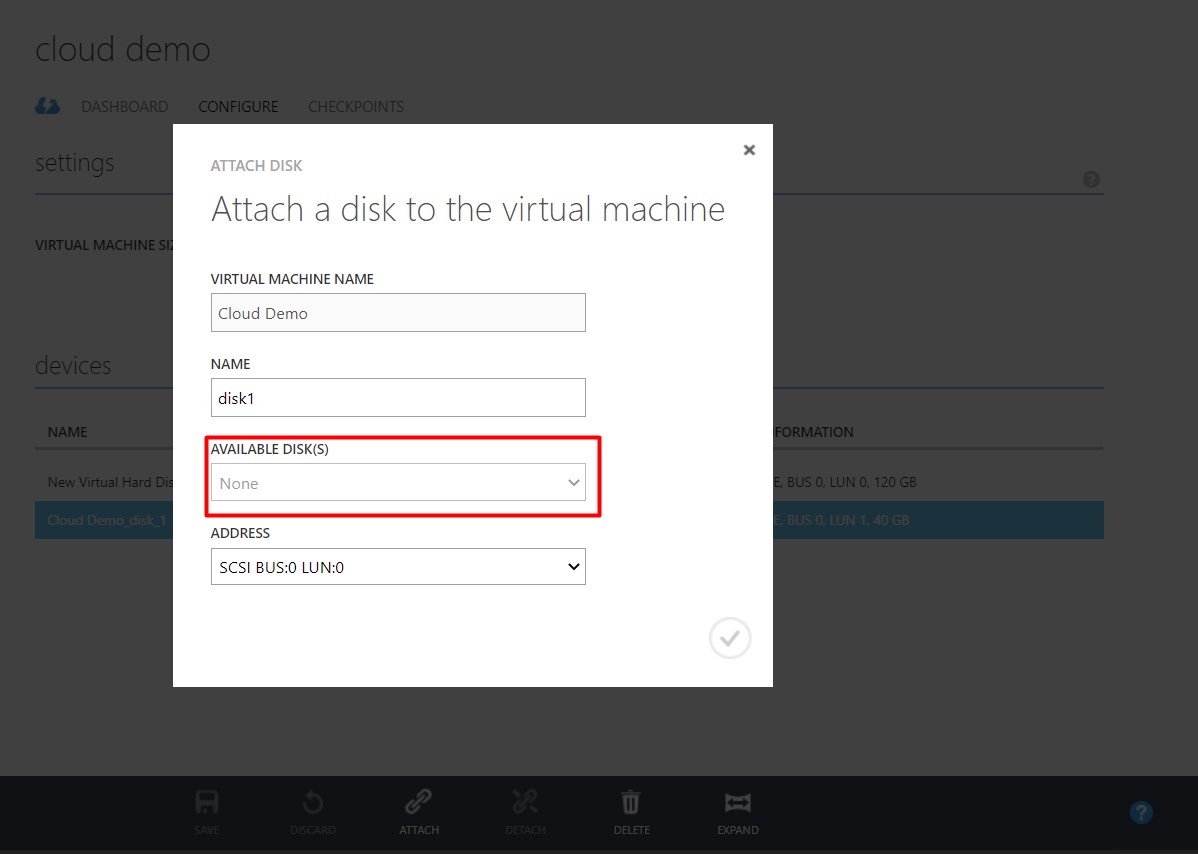 Adding disk toa VM in WAP - Microsoft Q&A