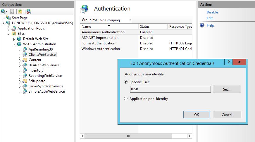 Iis Application Pool Identity Windows Authentication Application Pool Iis Application Pool Identity Windows Authentication Application Pool