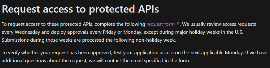 Teams Protected API - Microsoft Q&A