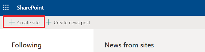 Access to create Sharepoint Sites - Microsoft Q&A