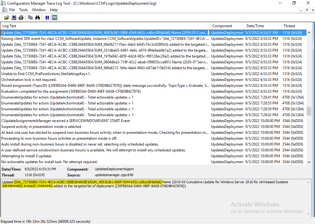 Config Manager Su Deployemnt Server Reboot Microsoft Qanda