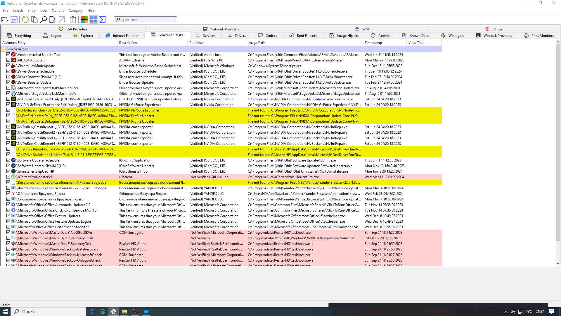 я удалил из документов файл task.vbs теперь вылазит ошибка - Microsoft Q&A