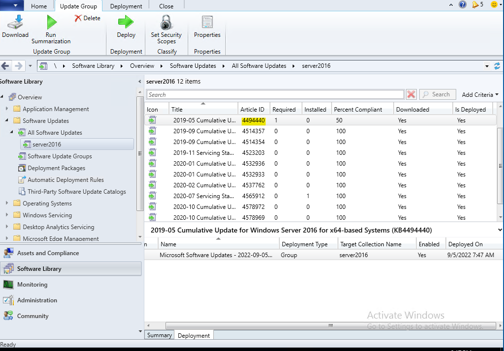 Config Manager Su Deployemnt Server Reboot Microsoft Qanda