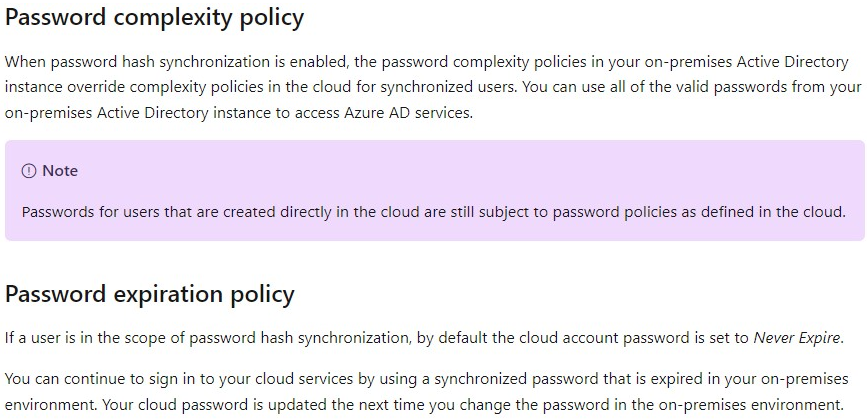 Azure Active Directory Password Policy Sync From Local Ad Microsoft Qanda 8574