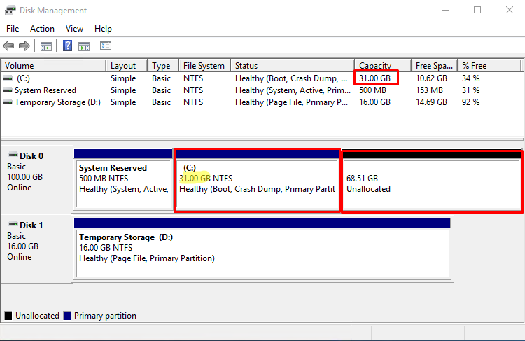 Windows Managed OS Disk Copy (Reduced Size) - Microsoft Q&A