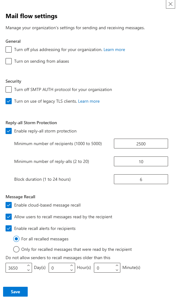 Outlook message recall function within my organization keeps failing ...