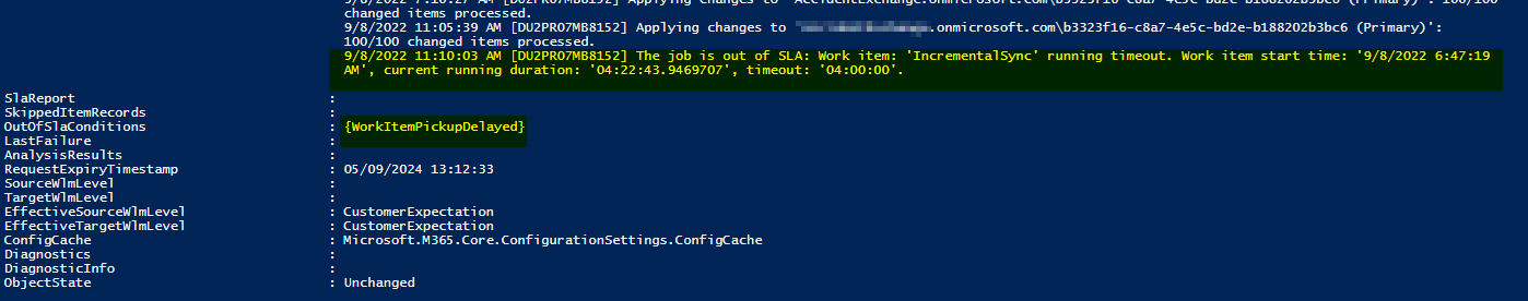 Exchange migration timeouts. - Microsoft Q&A