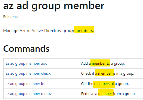 az ad group member list not returning results - Microsoft Q&A