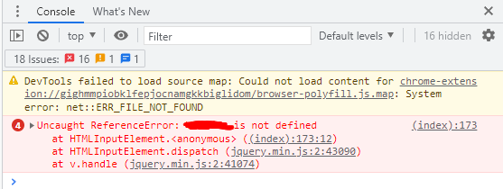 I Cant Catch The Javascript Keyup Event Of The Input Element And Call Search Method In The