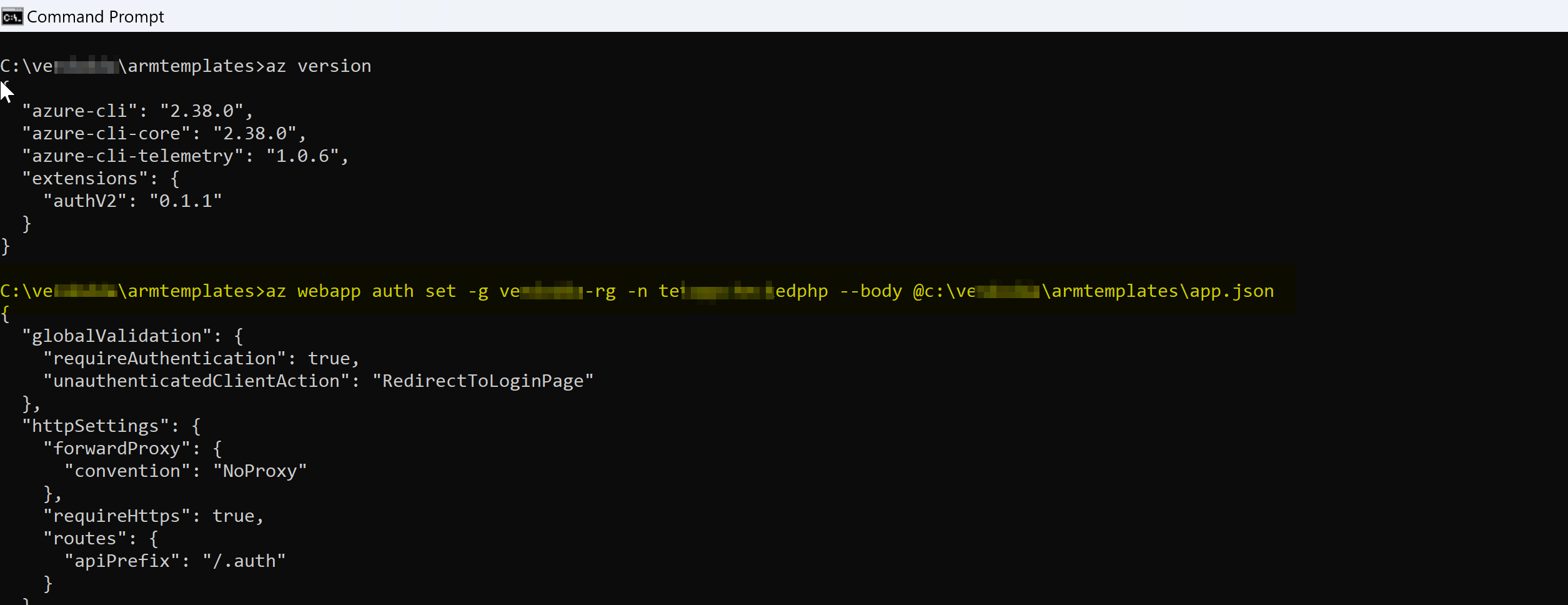 Webapp Authentication Using Az Webapp Auth Set Microsoft Qanda